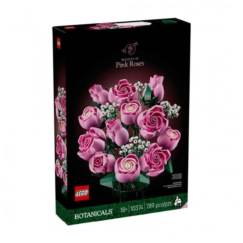 Lego Botanicals Bouquet Of Pink Roses (10374)